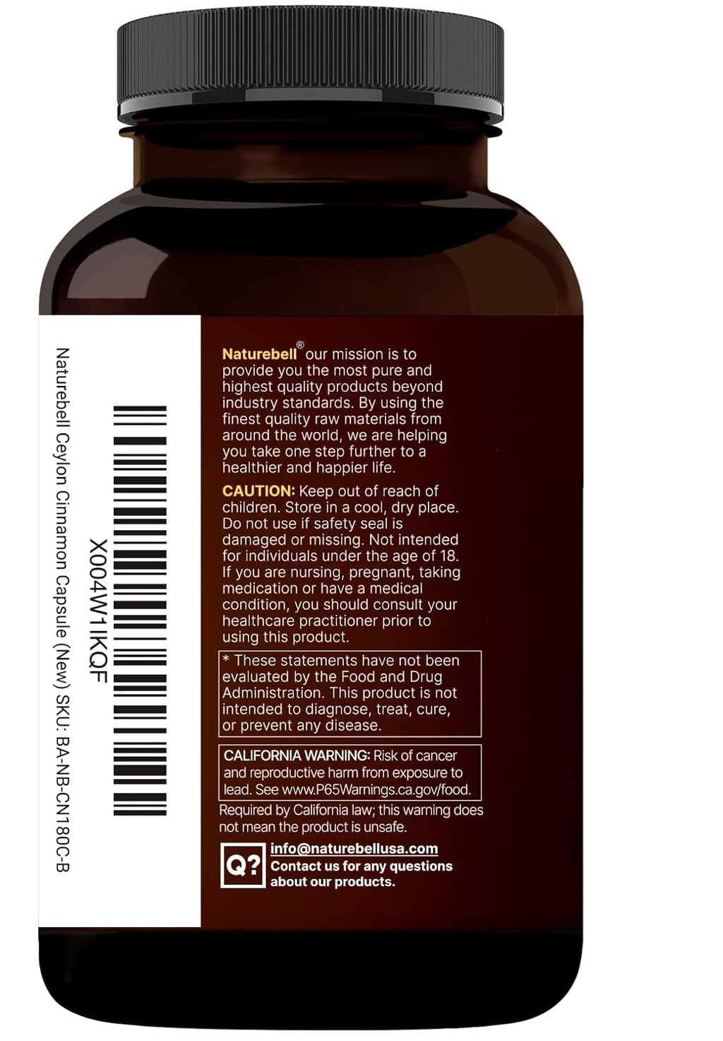NatureBell herbal capsules for vitality