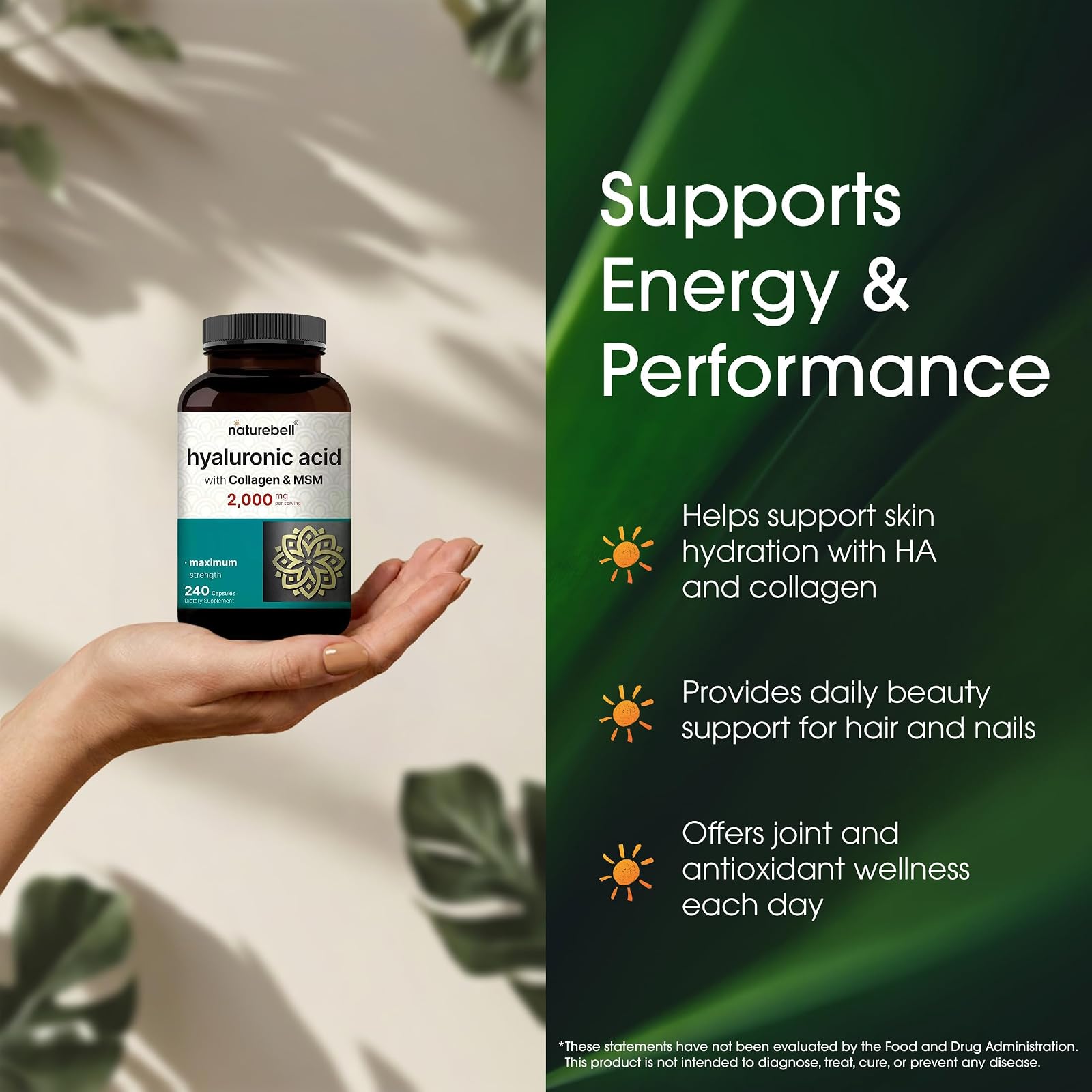 NatureBell hyaluronic acid for joint health