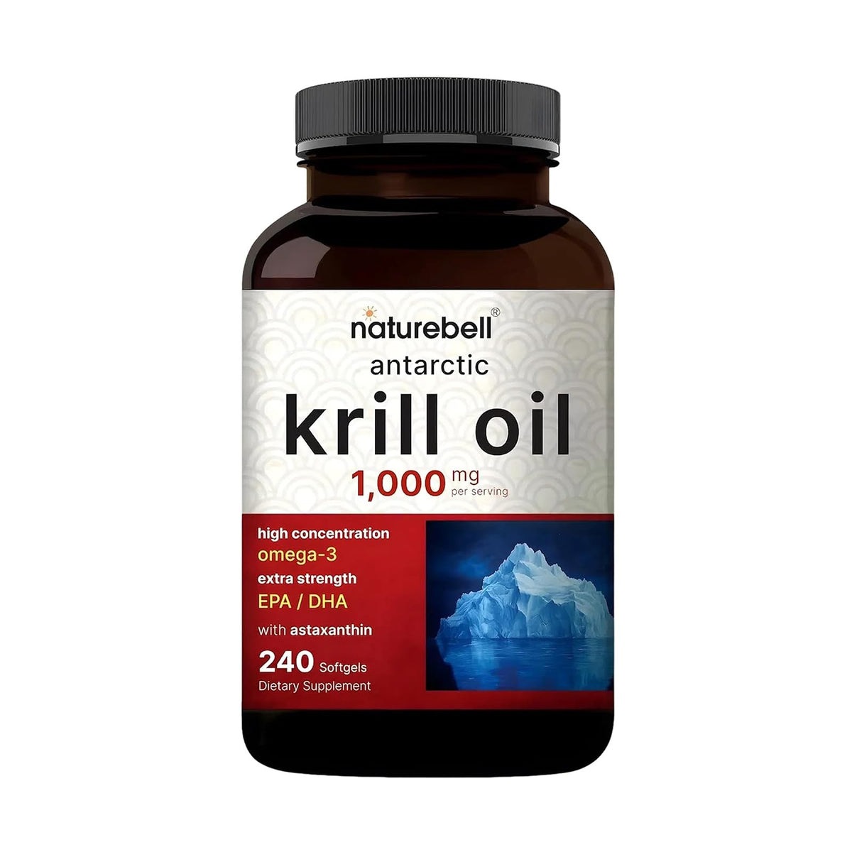 NatureBell krill oil softgels