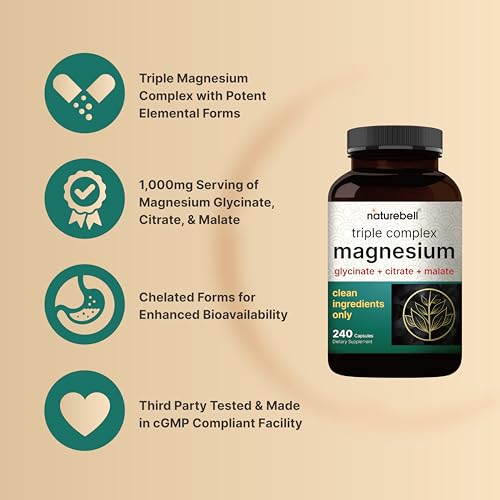 NatureBell magnesium for stress relief