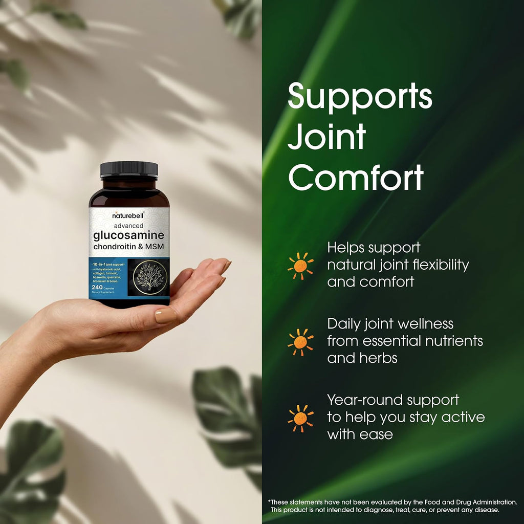 NatureBell MSM capsules for joint comfort