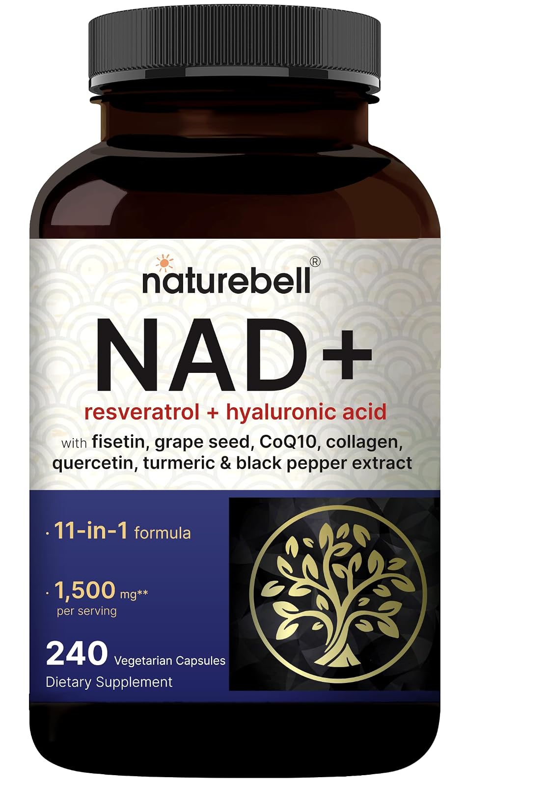 NatureBell NAD+ multivitamins for energy