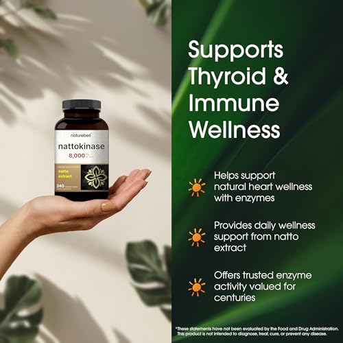 NatureBell nattokinase 8000 FU benefits