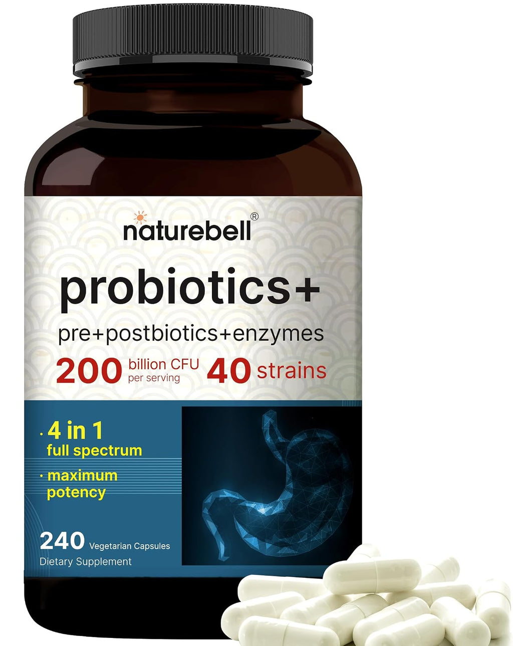 NatureBell probiotics for digestive health