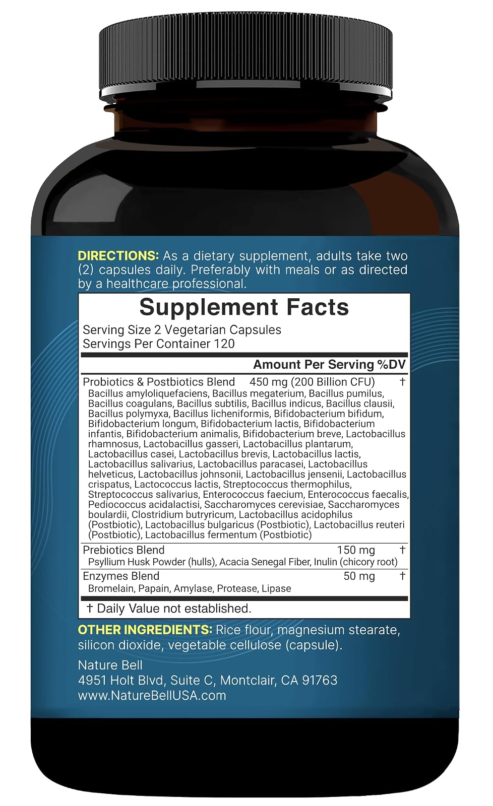 NatureBell probiotics for overall health