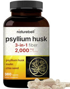 NatureBell psyllium husk fiber capsules