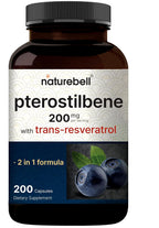 NatureBell Pterostilbene antioxidant capsules