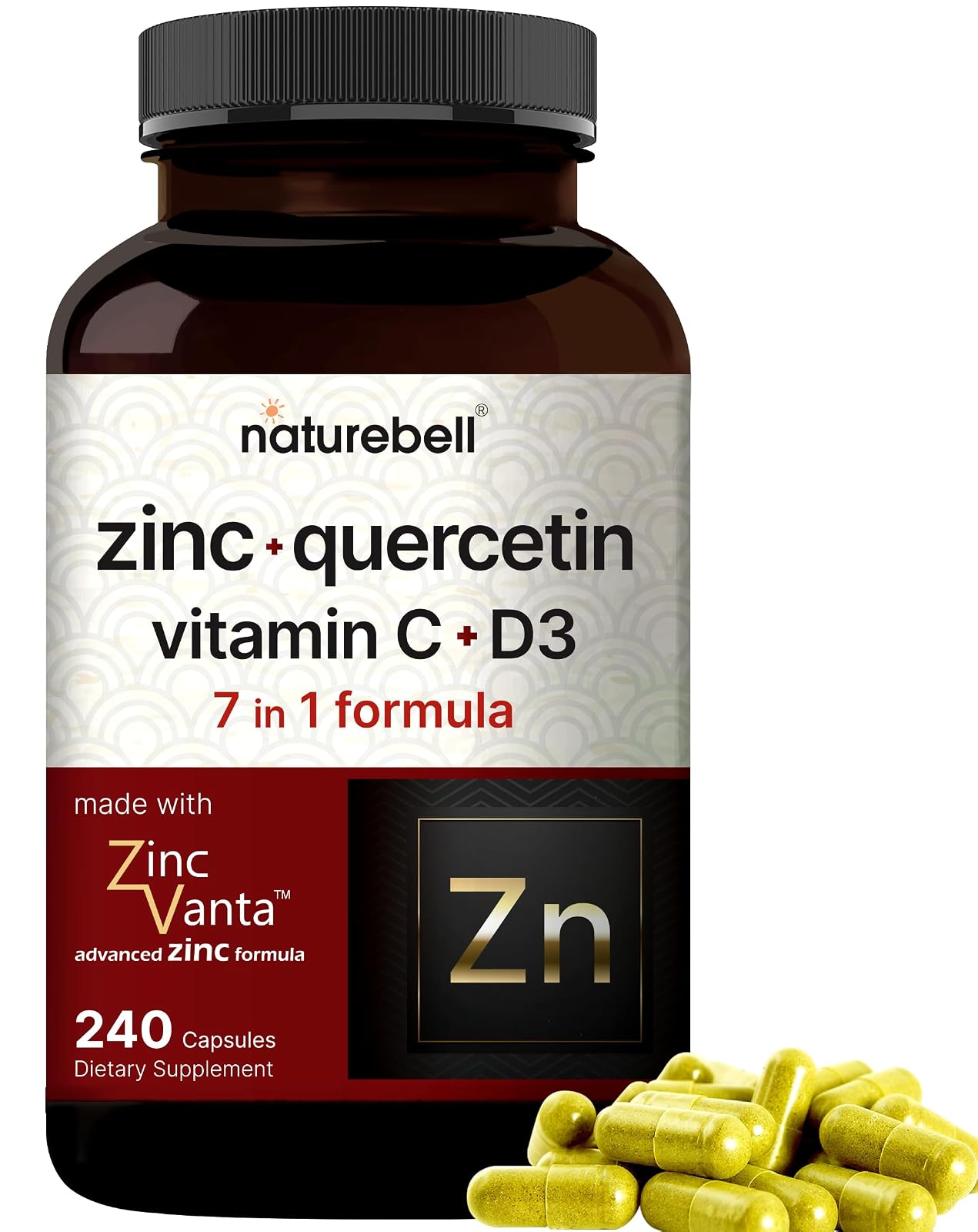 NatureBell quercetin capsules for immunity