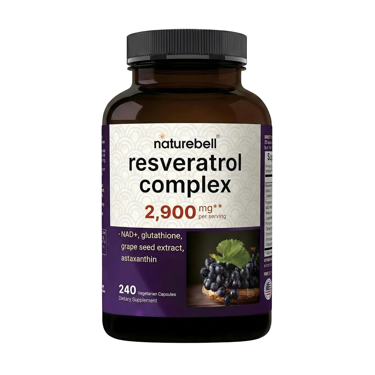 NatureBell Resveratrol Complex capsules