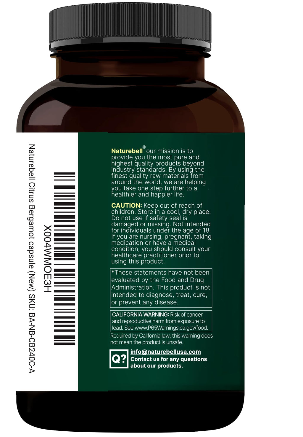 NatureBell supplements for energy