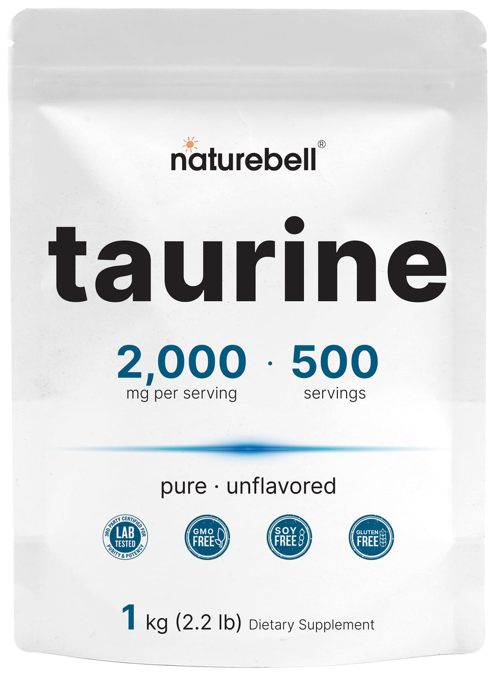NatureBell taurine powder for heart health