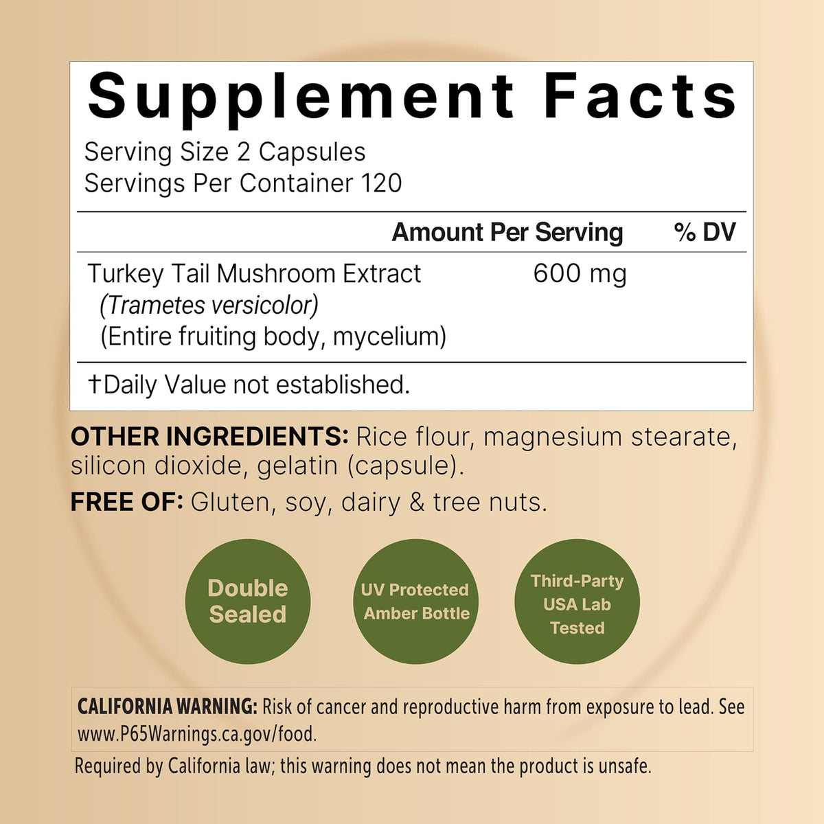 naturebell turkey tail health benefits