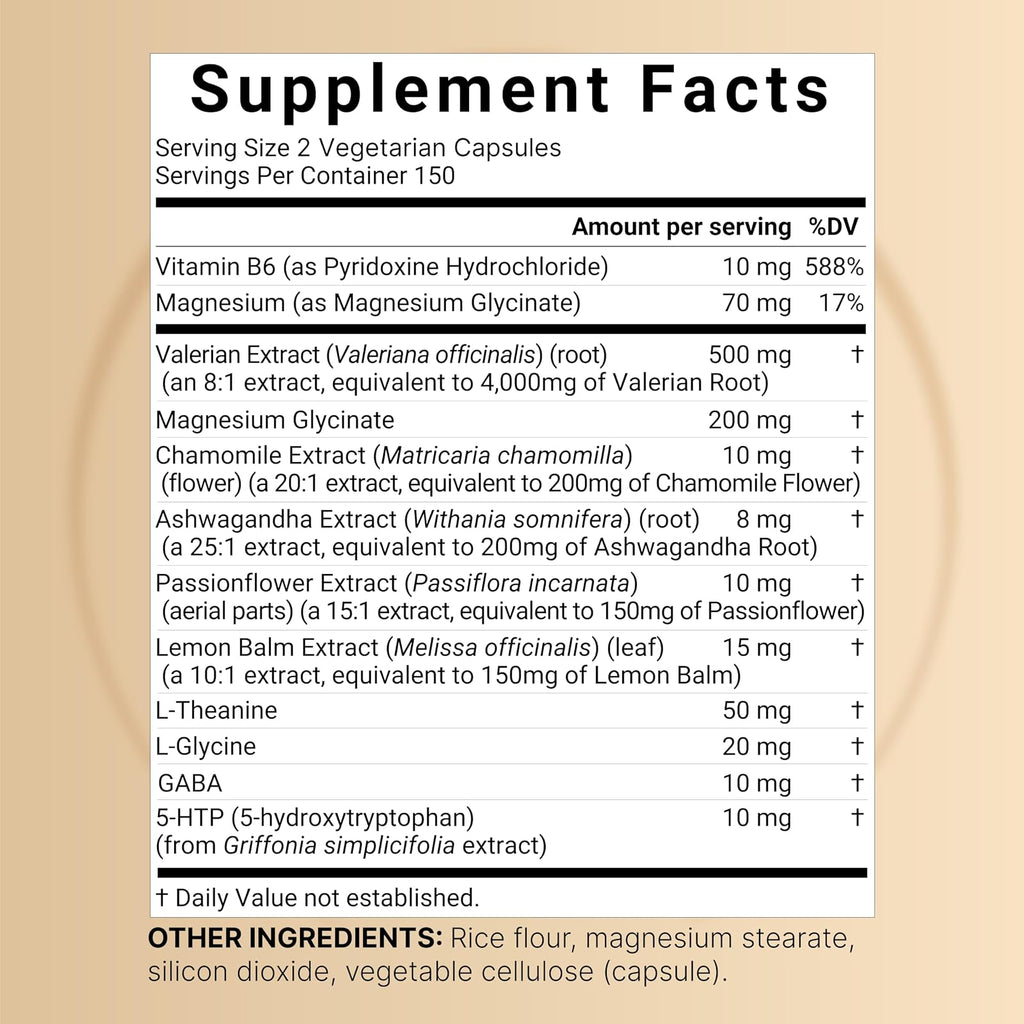 NatureBell valerian root capsules