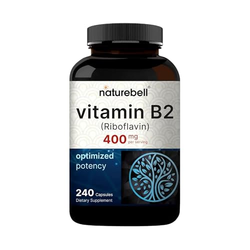 NatureBell Vitamin B2 capsules for energy