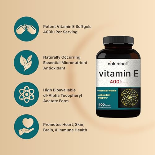 NatureBell vitamin e antioxidant support