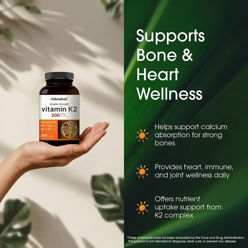 NatureBell vitamin K2 for heart health