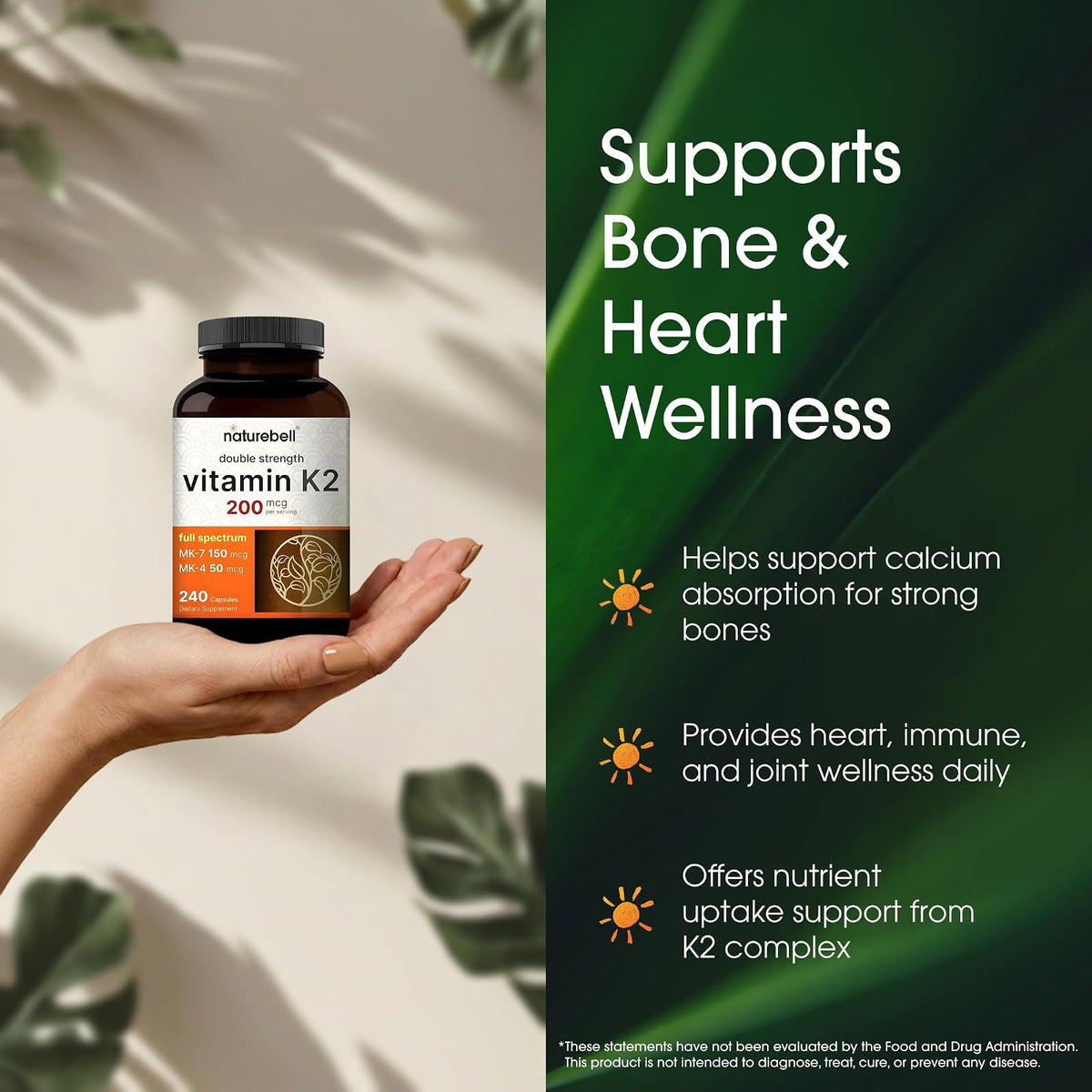 NatureBell vitamin K2 for heart health
