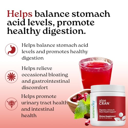 NatureCity AloeCran for digestive support