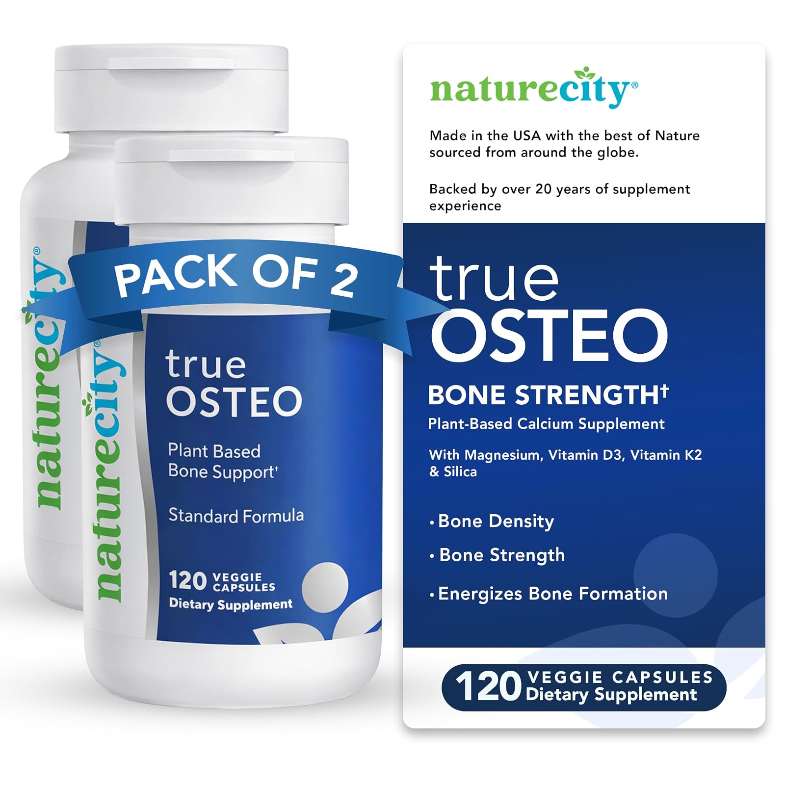 NatureCity calcium and magnesium supplement