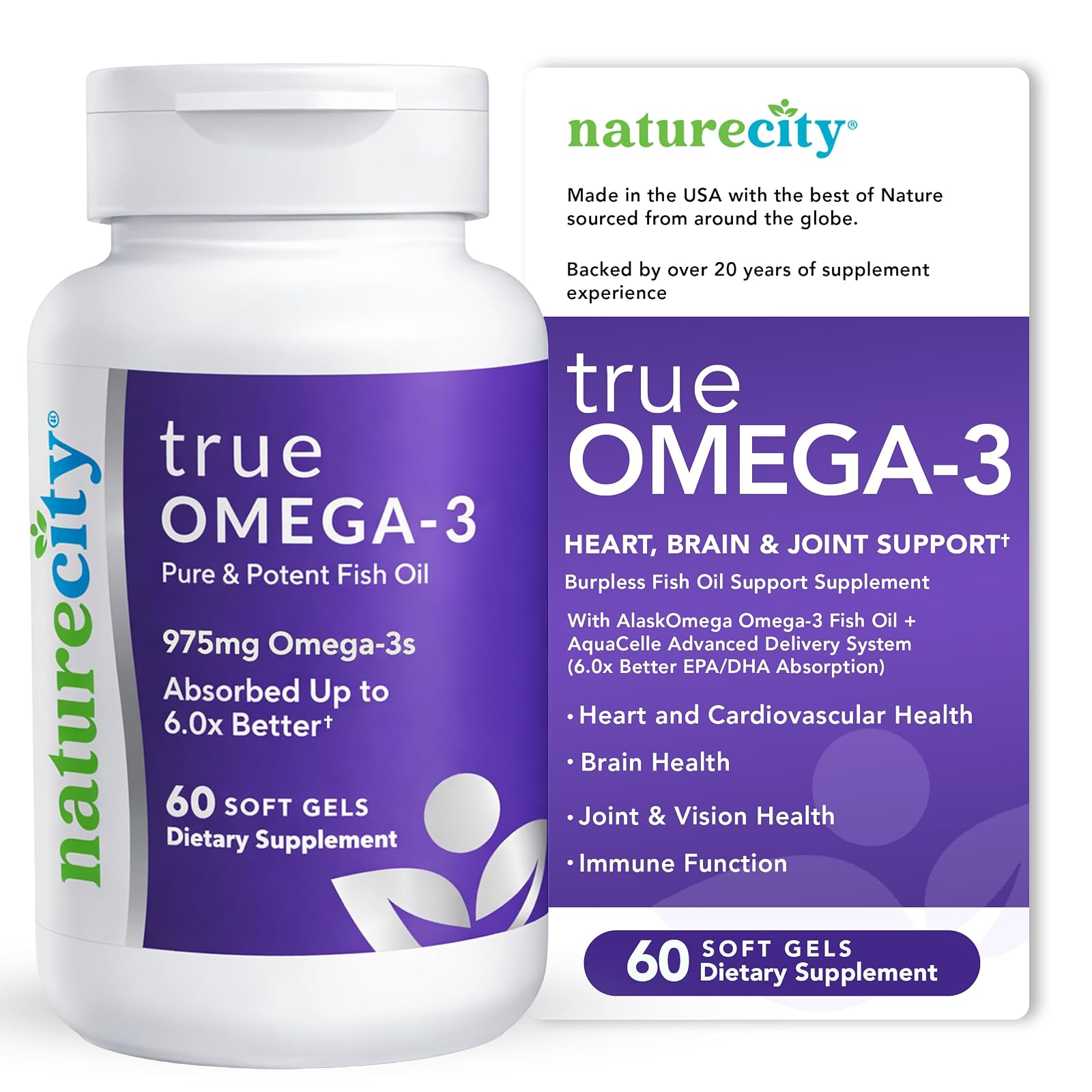 NatureCity fish oil softgels