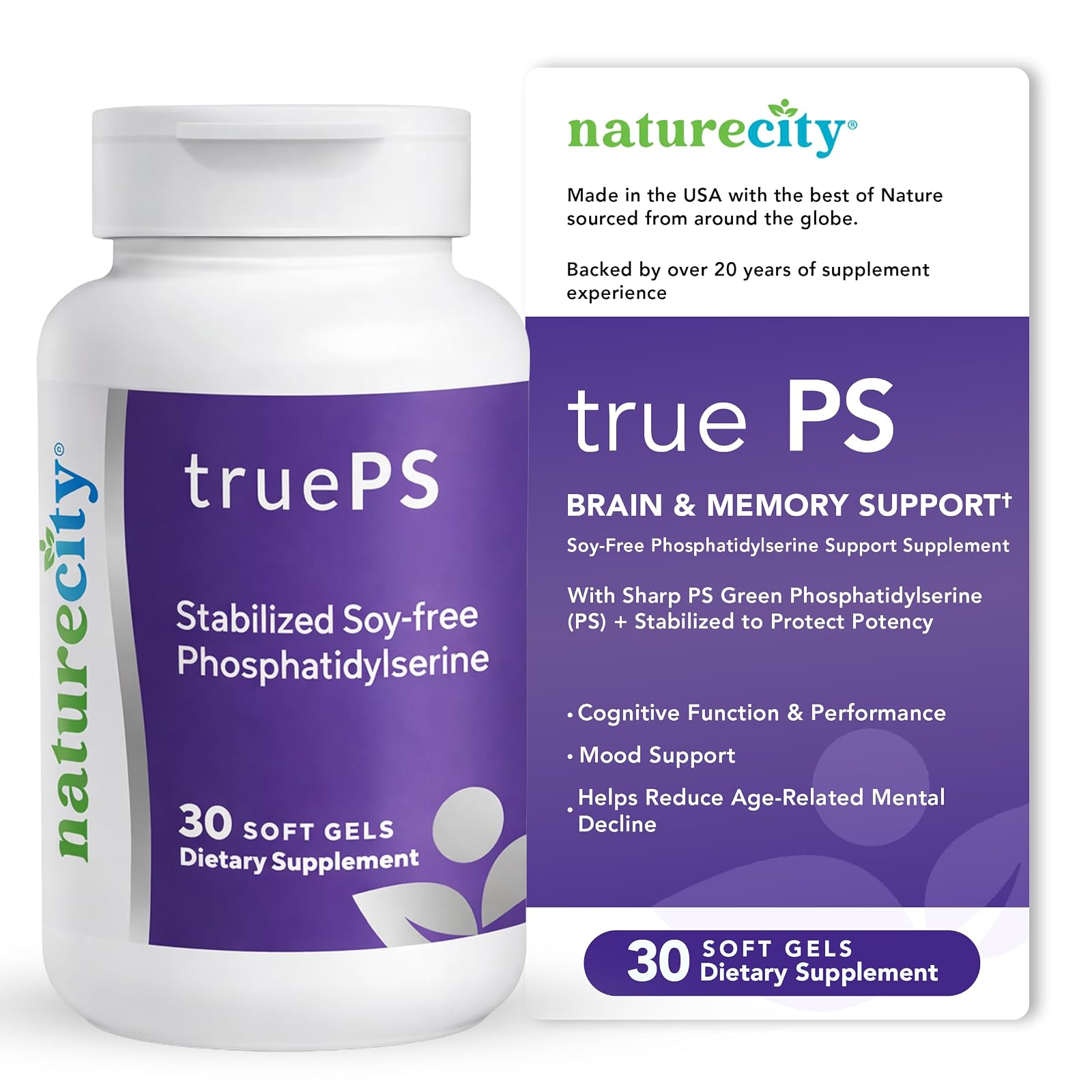 NatureCity multivitamins for brain health