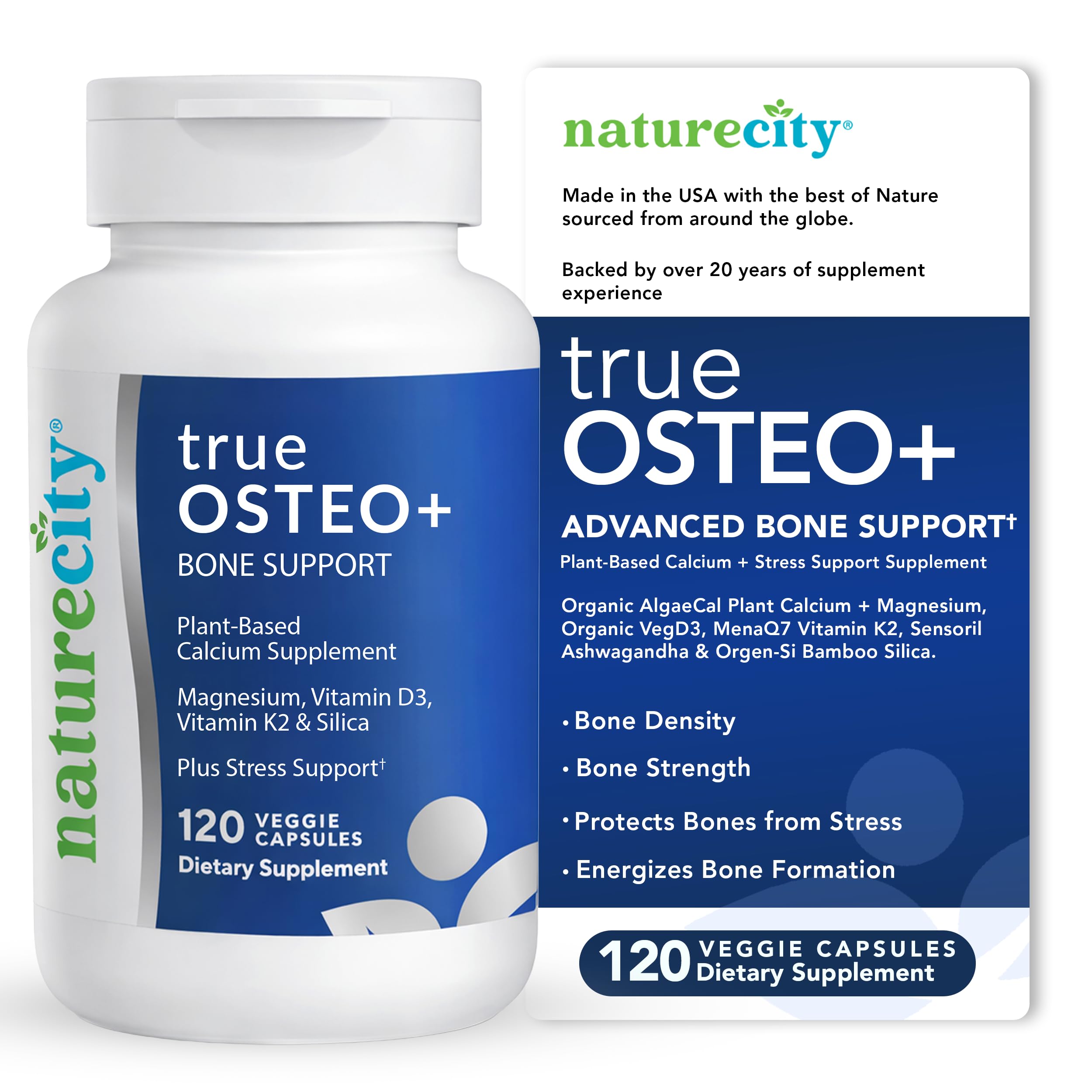 NatureCity True calcium supplement for bone health