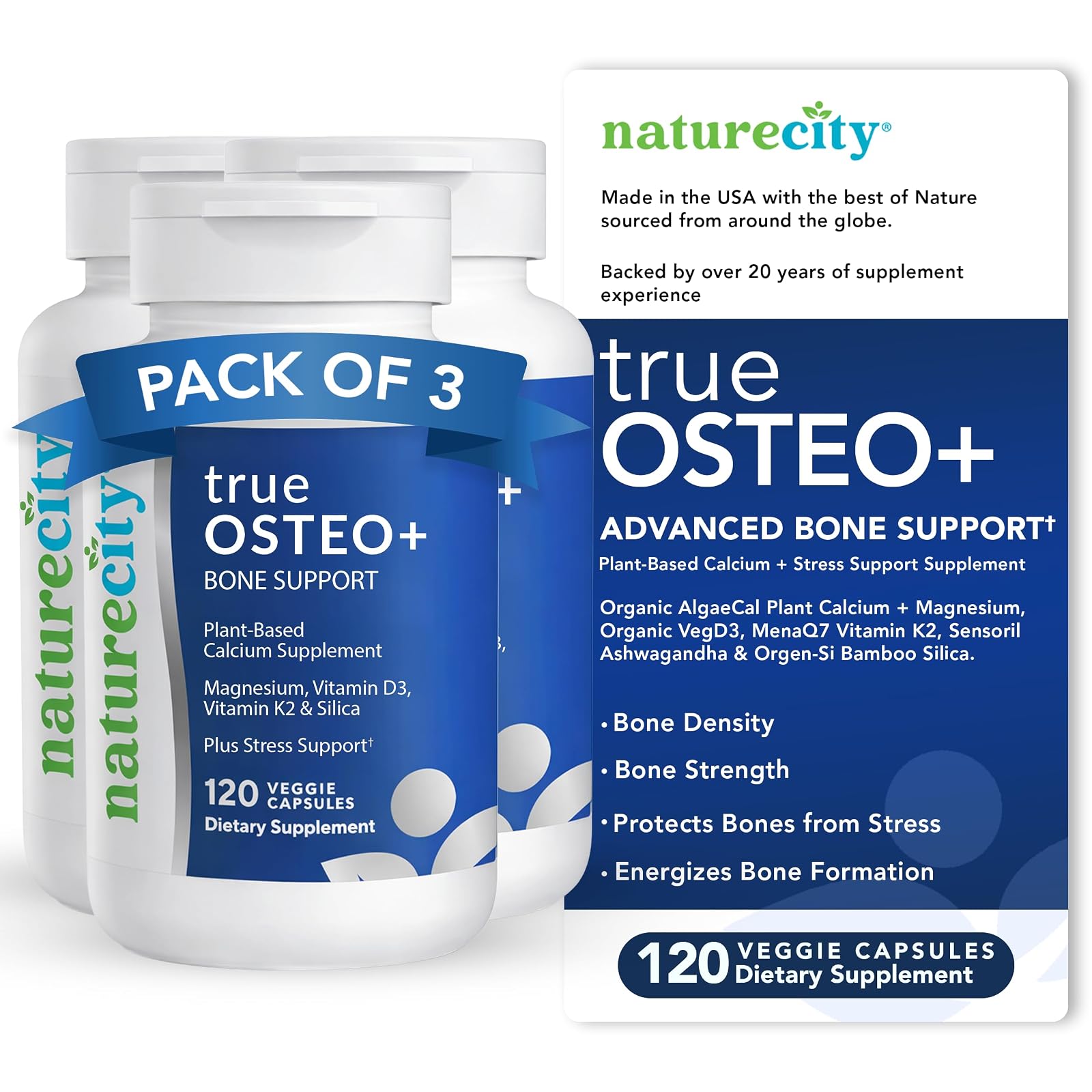 NatureCity True-Osteo Plus calcium support