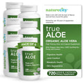 NatureCity TrueAloe organic aloe vera capsules