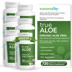 NatureCity TrueAloe organic aloe vera capsules