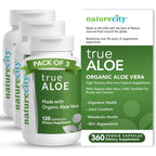 NatureCity TrueAloe organic aloe vera capsules