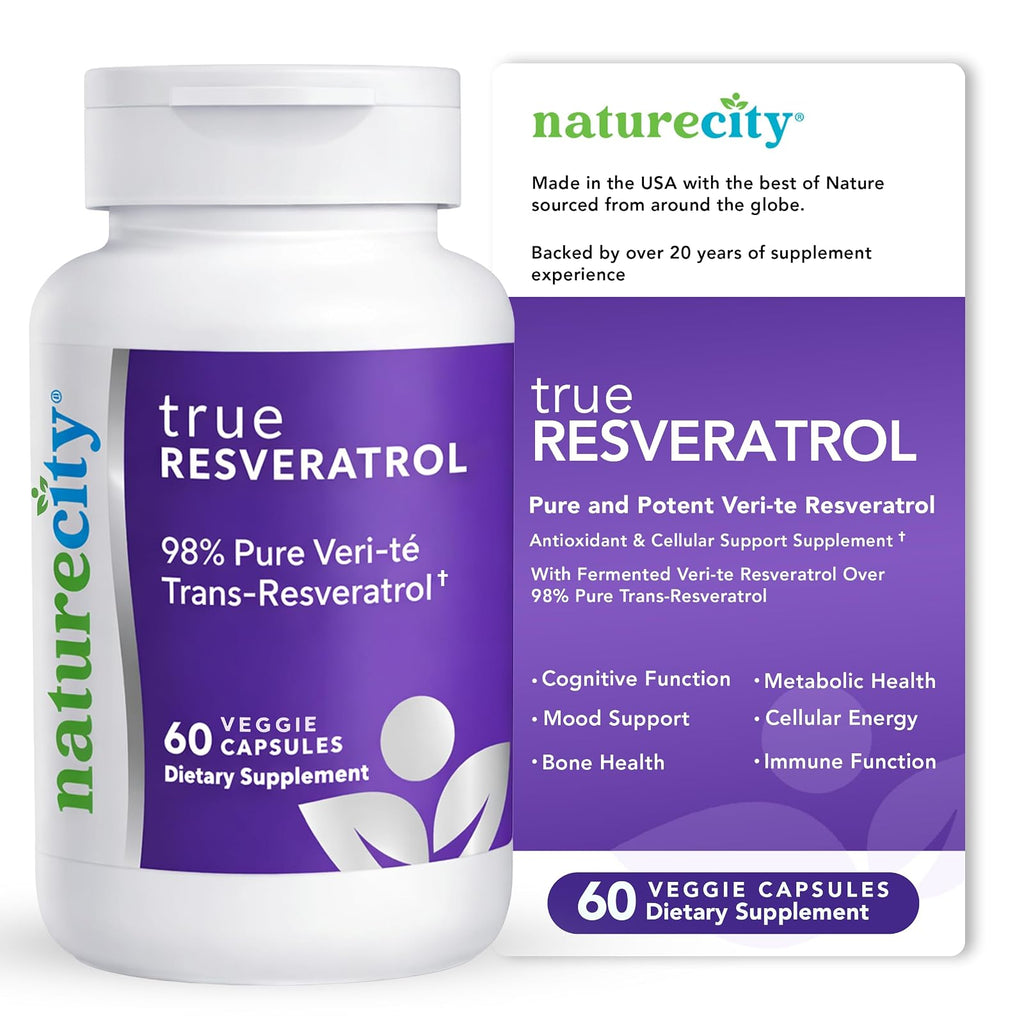 NatureCity TrueResveratrol veggie capsules