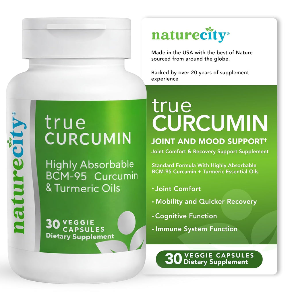 NatureCity turmeric curcumin capsules