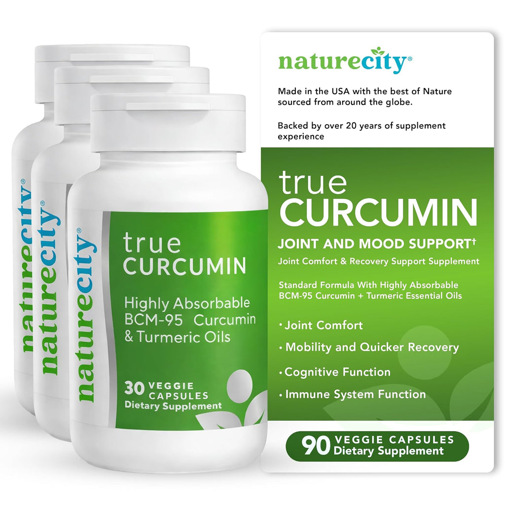 NatureCity turmeric curcumin capsules