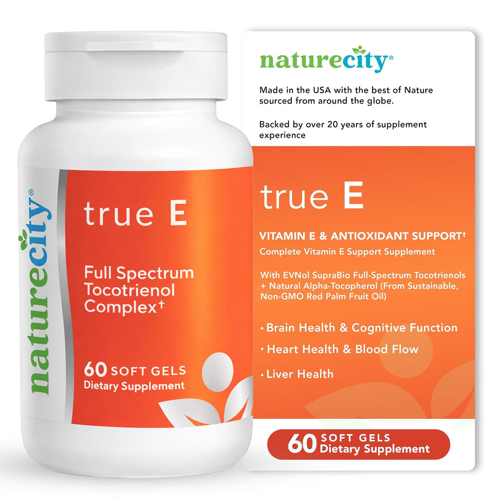 NatureCity vitamin E softgels for health