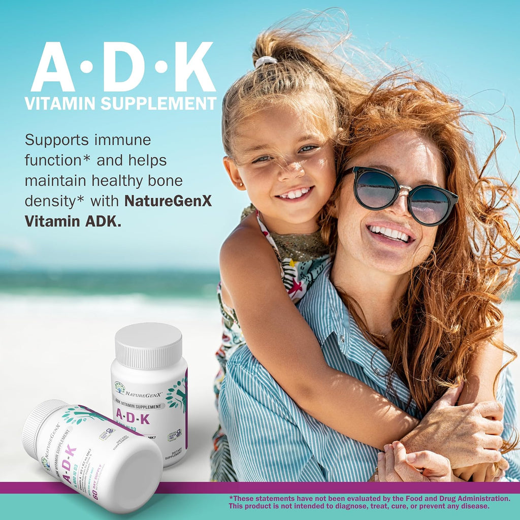NatureGenX ADK vitamin benefits