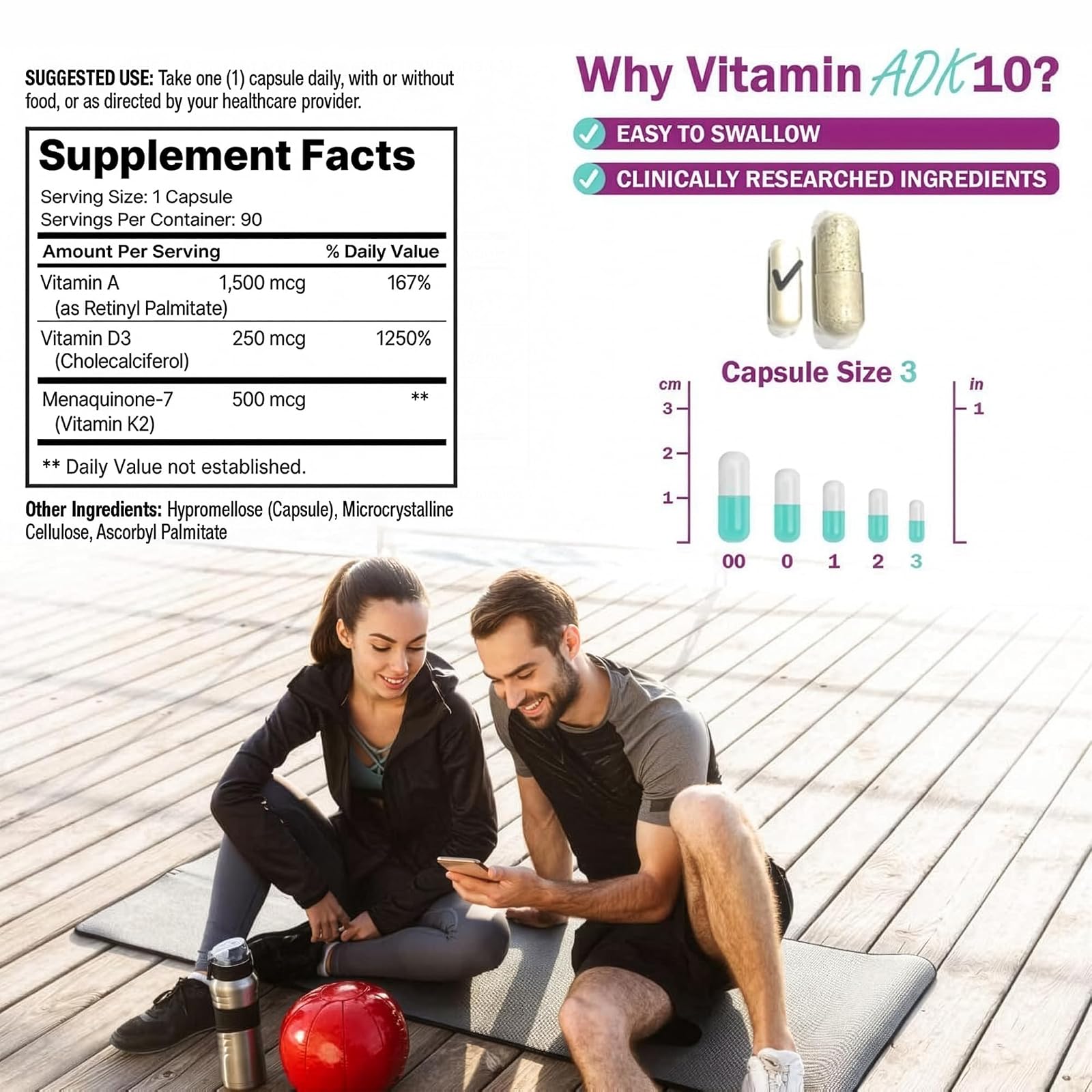 NatureGenX ADK10 for bone health