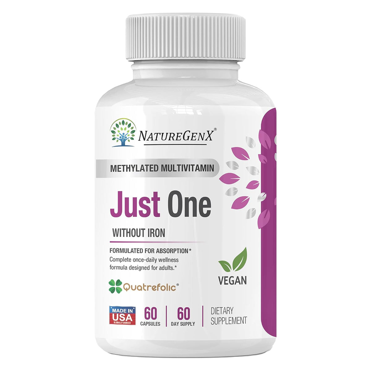 NatureGenX multivitamins for daily health