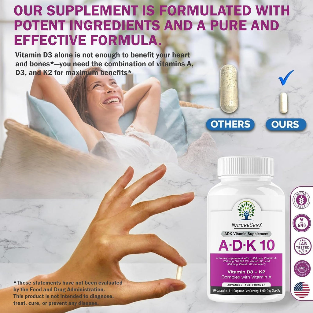 NatureGenX vitamin D for energy