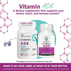 NatureGenX vitamin D3 K2 for bones