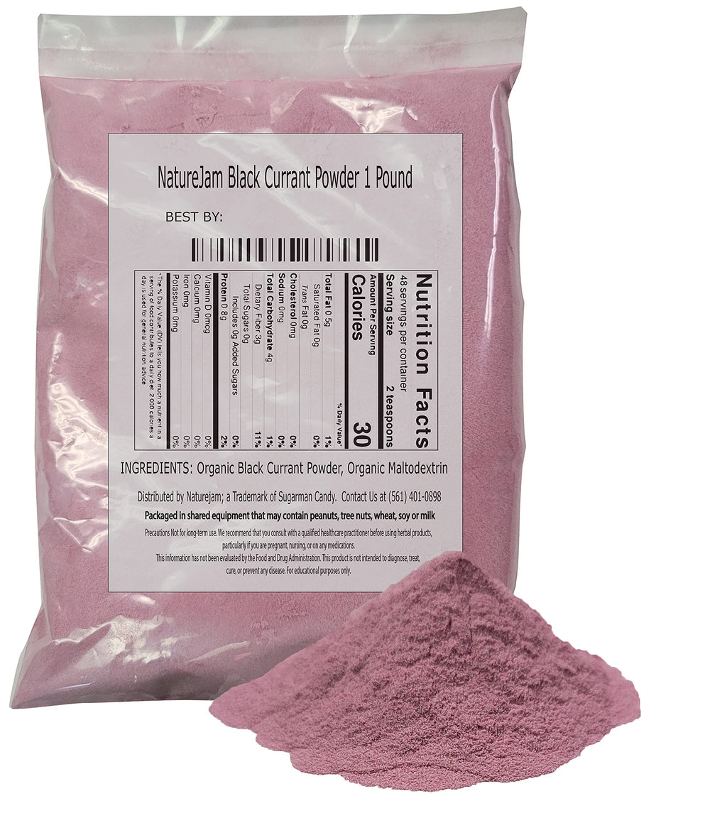 NatureJam black currant powder benefits
