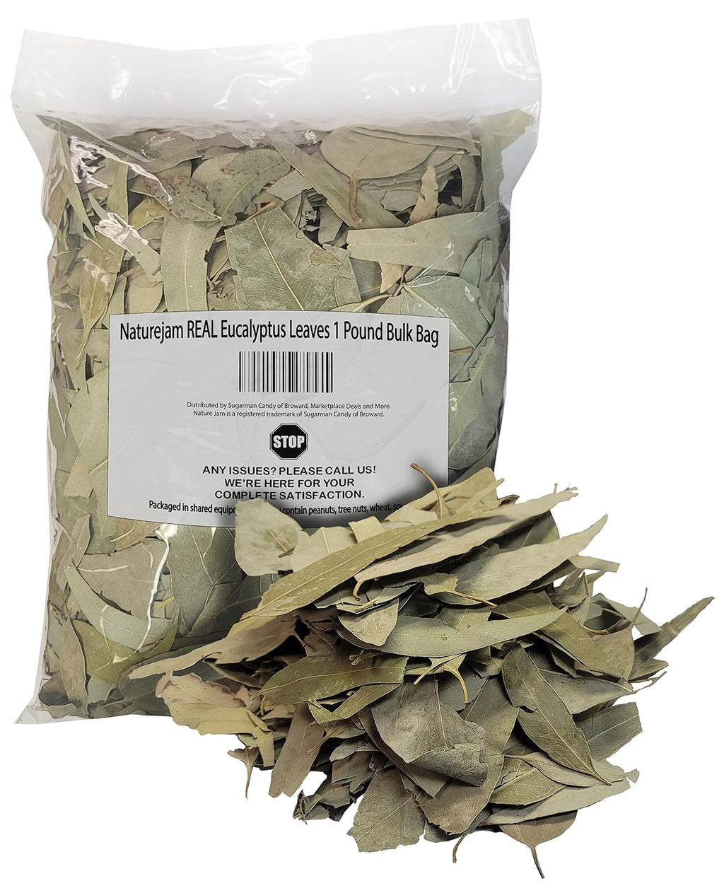 Naturejam eucalyptus leaves bulk bag