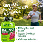 NATURELO 1000 mg beet root extract