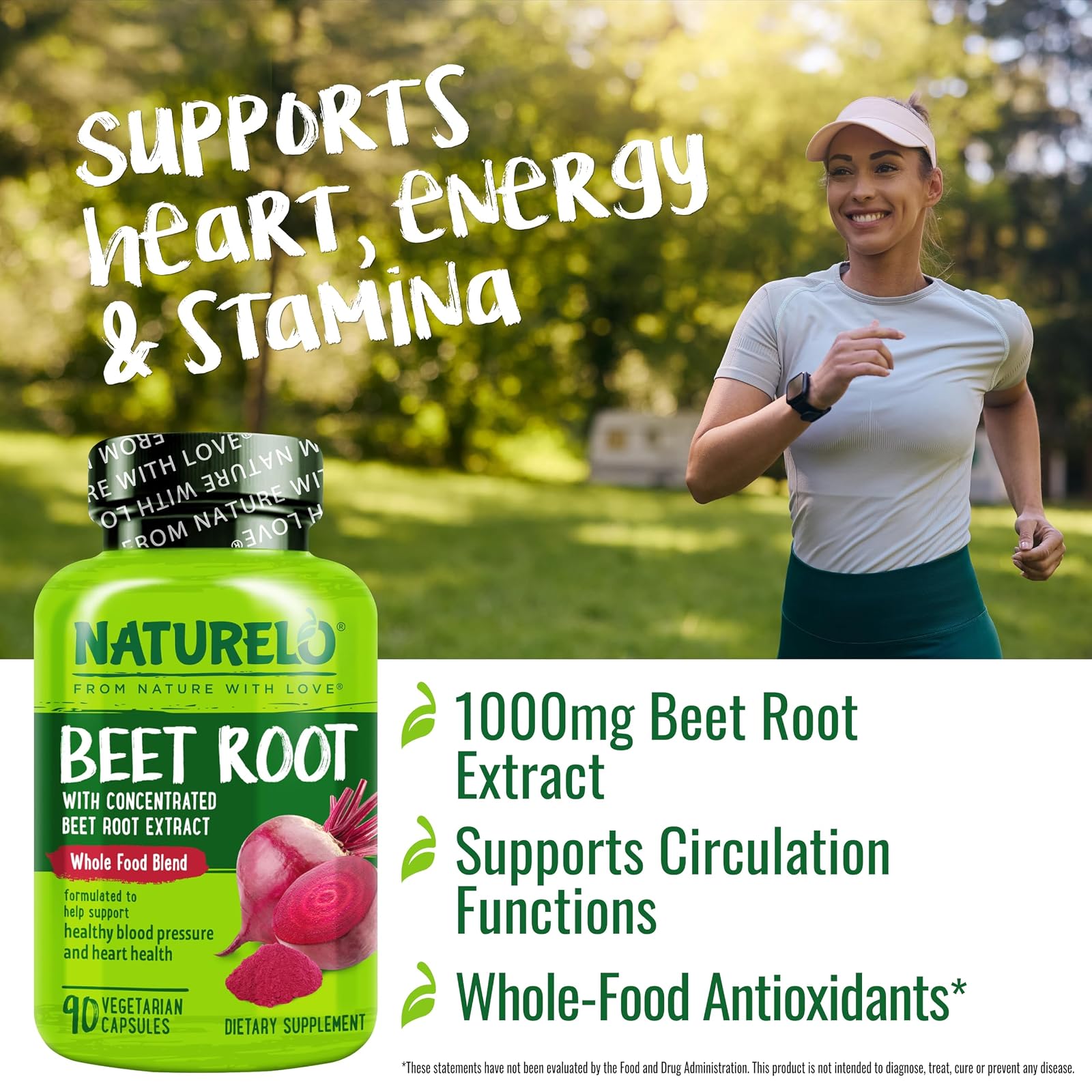 NATURELO 1000 mg beet root extract