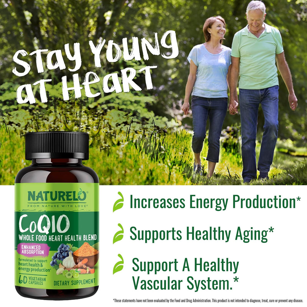 NATURELO coq10 antioxidant support
