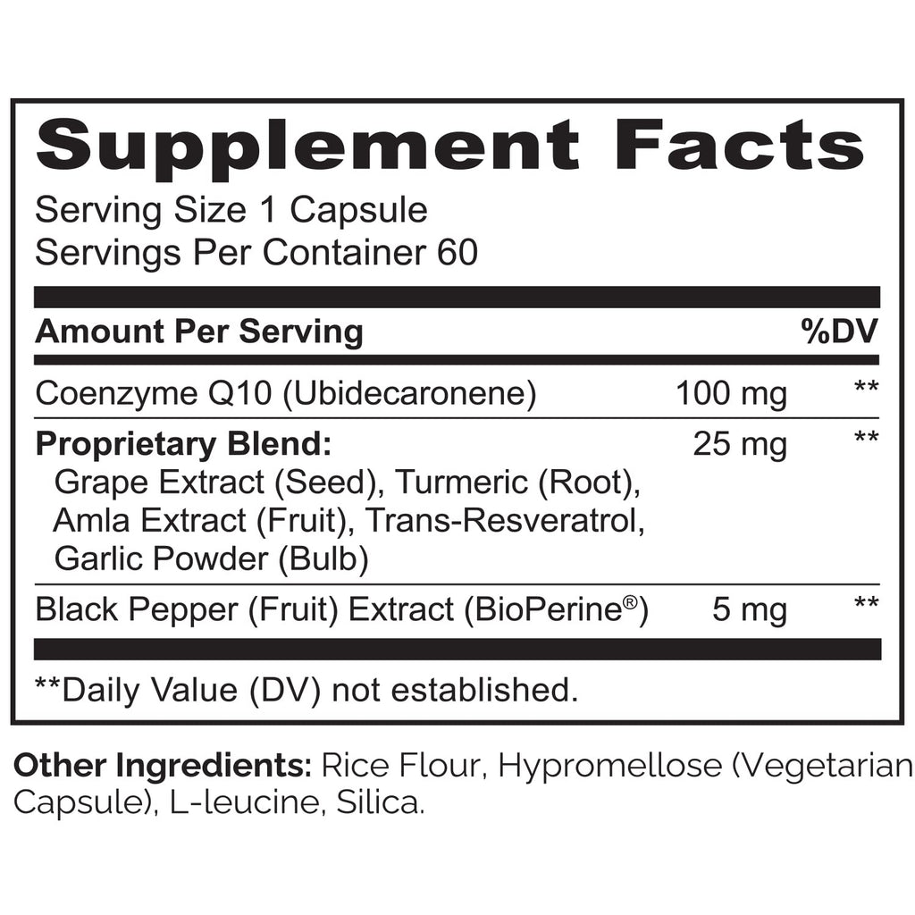NATURELO coq10 for active lifestyle