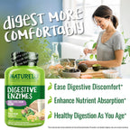 NATURELO digestive enzymes for healthy digestion