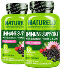 NATURELO elderberry vitamin C capsules