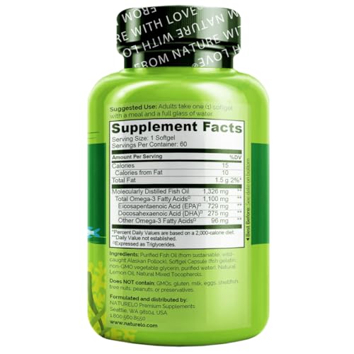 NATURELO fish oil for joint mobility