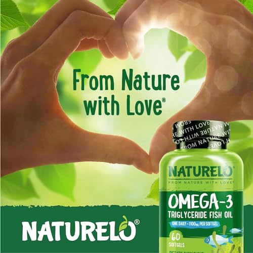 NATURELO fish oil softgels for daily nutrition