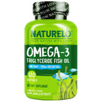 NATURELO fish oil softgels for heart health